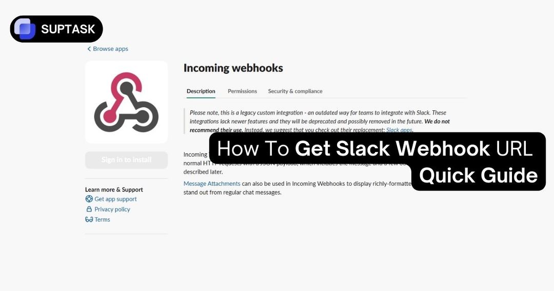 How To Get Slack Webhook URL - Quick Guide